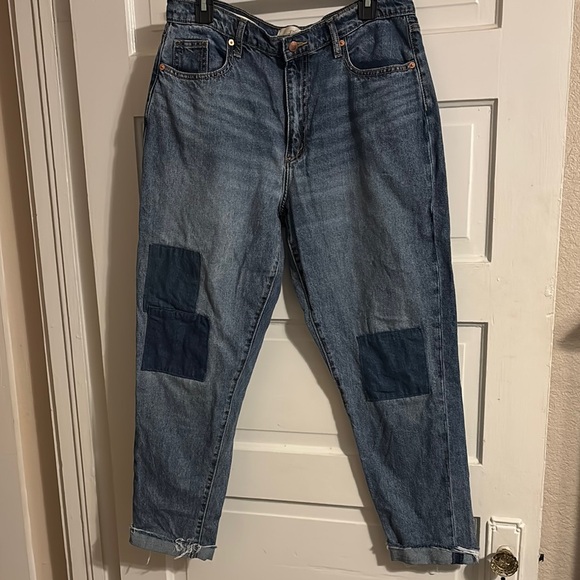 Universal Thread | Jeans | Universal Thread Blue Patchwork Women Jeans ...